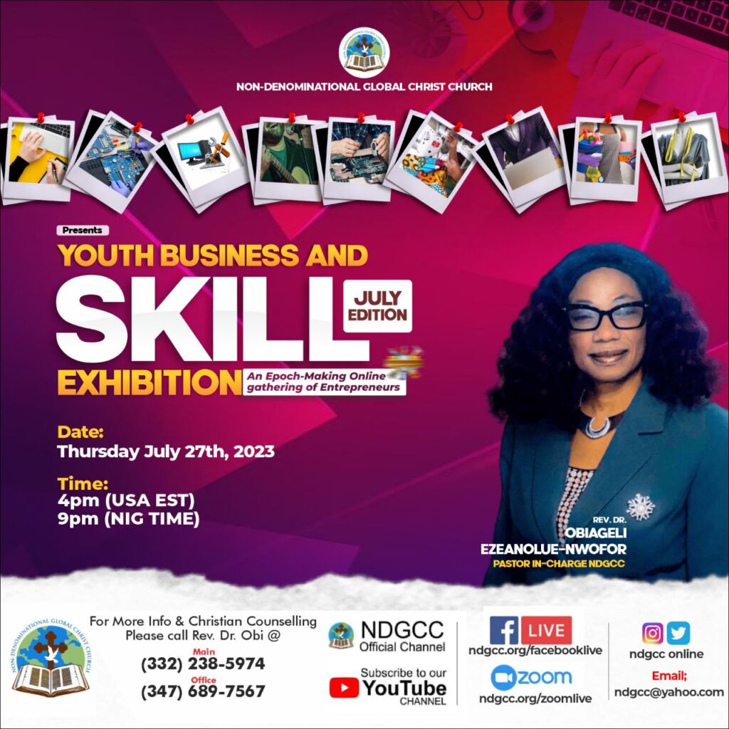 Youth Business and Skill Exhibition - NDGCC